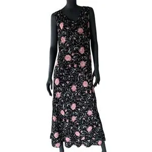 Vintage | Dresses | Vintage Silk Floral Dress Phoebe Buffay Whimsigoth ...